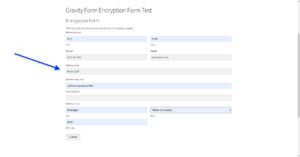 Gravity Forms Encryption - CrossPeak