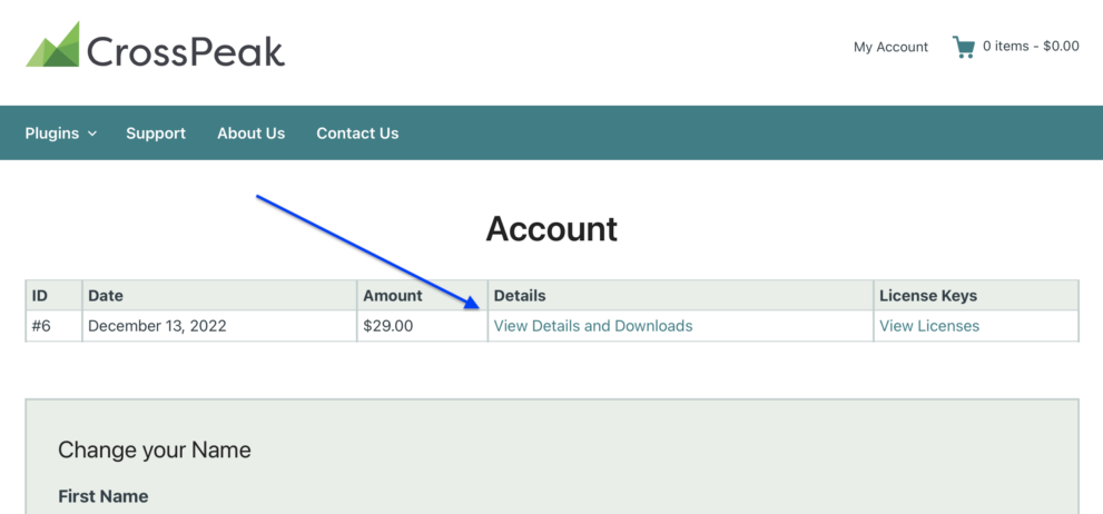 License Activation - CrossPeak Software